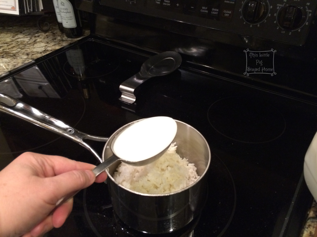 Leftover Rice Rice Pudding